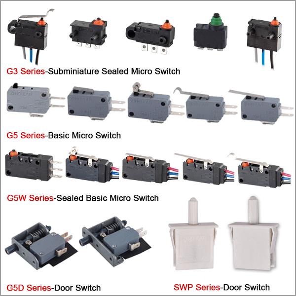micro switch types